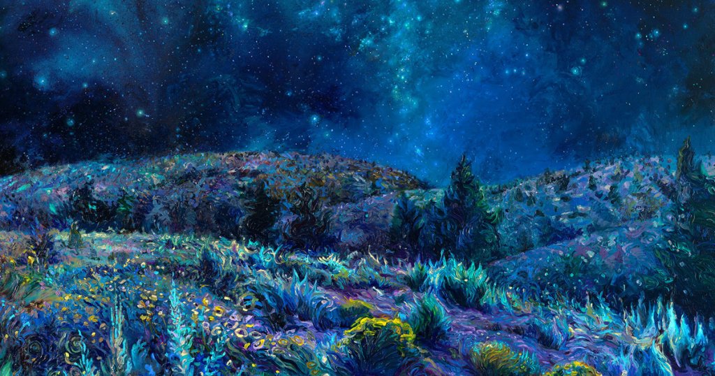 How to Paint a Night Sky Tips & Night Sky Painting Tutorial ...
