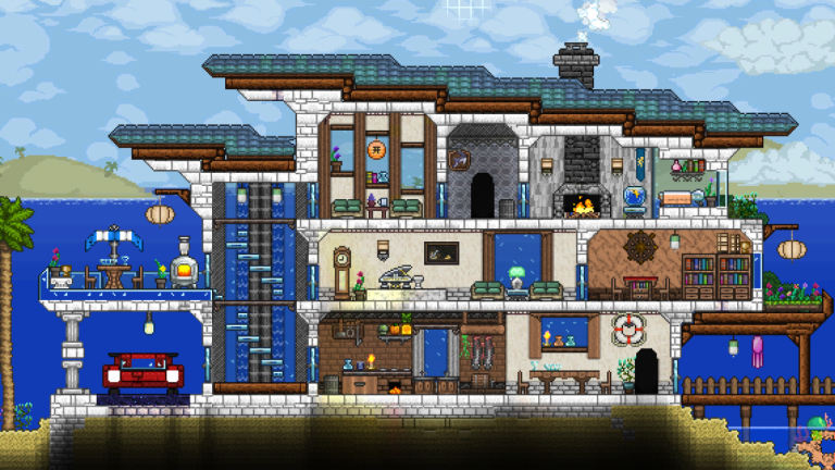 Terraria House Designs: Explore 9 Stunning House Ideas - EatHappyProject