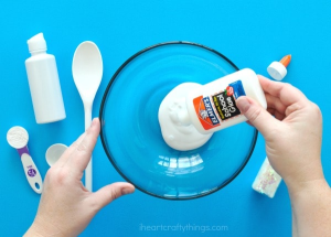 How to Make Slime with Glue Water and Food Coloring - EatHappyProject
