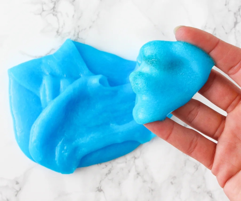 How to Make Slime with Glue Water and Food Coloring - EatHappyProject